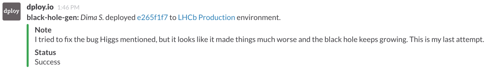 Slack notifications for your deployments Slack notifications for your deployments