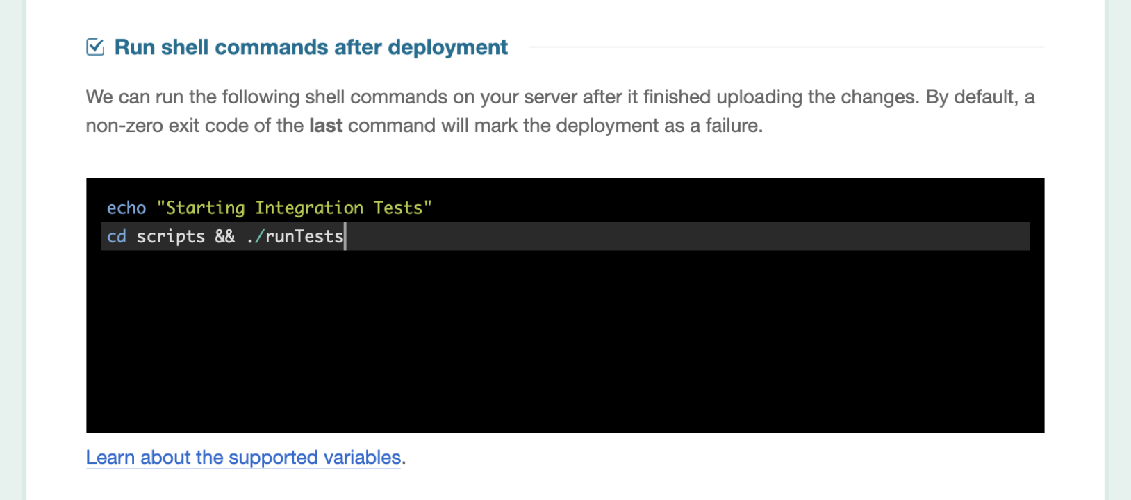 Clever Planning Pre And Post Deployment Commands 3325