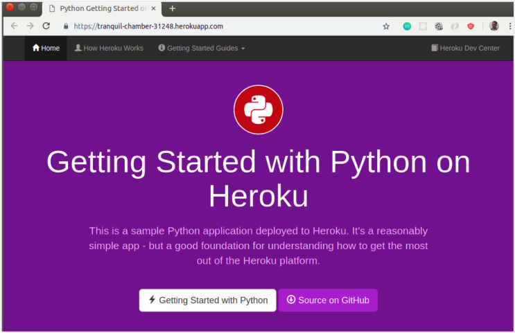 Deploy a Python Application to Heroku with DeployBot